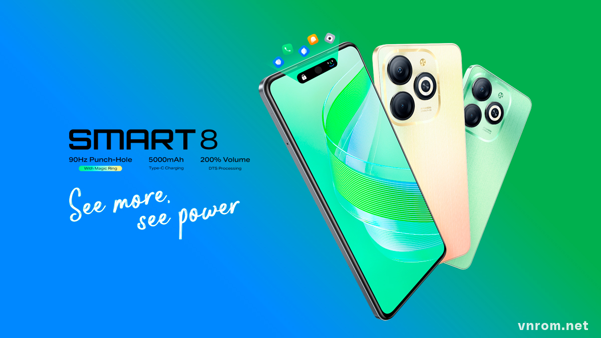 Tổng hợp ROM stock cho Infinix SMART 8 (X6525) - vnROM