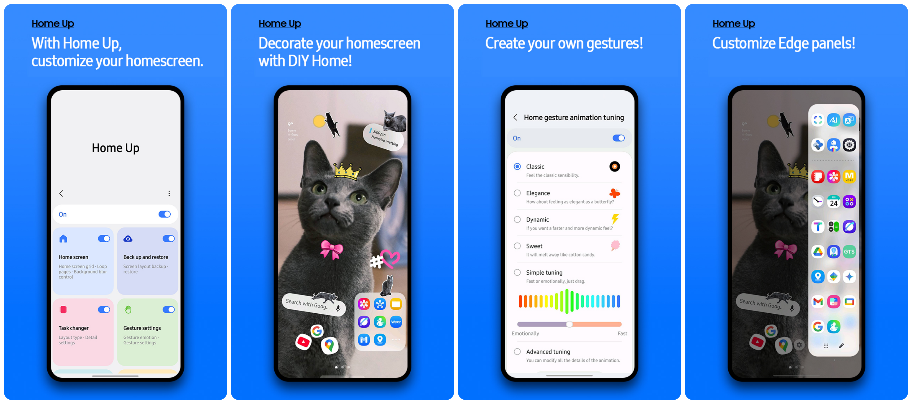 Hướng dẫn chi tiết tùy chỉnh điện thoại Samsung với Home Up (Good Lock ...