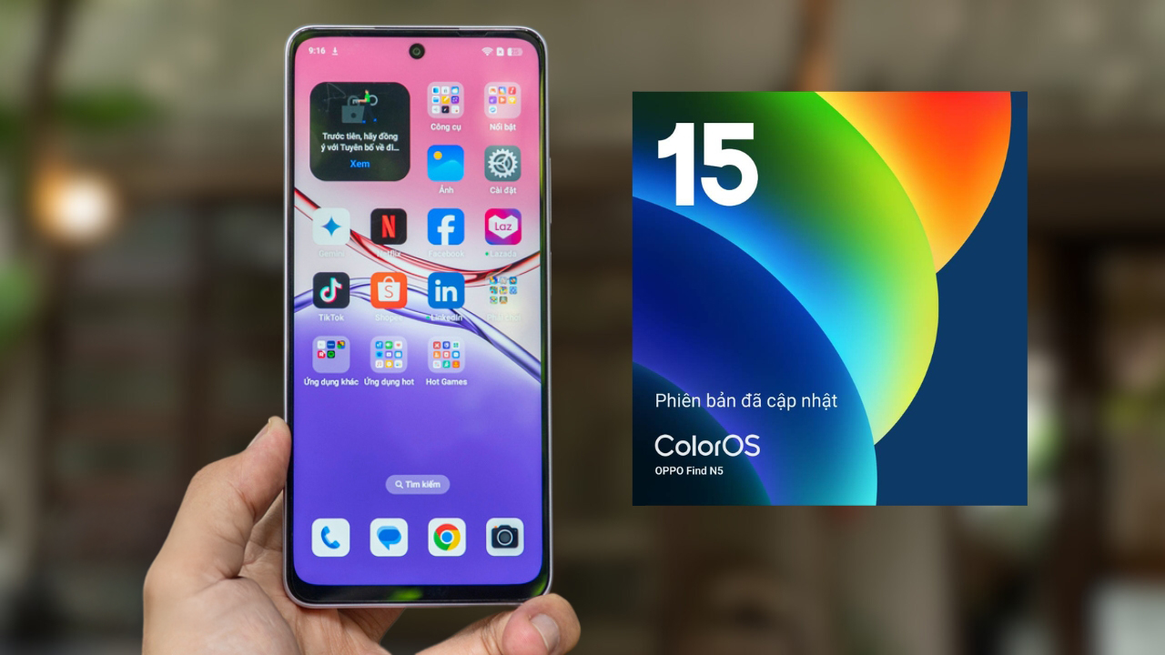 Hướng dẫn cách cập nhật Android 15 (ColorOS 15) cho OPPO - vnROM