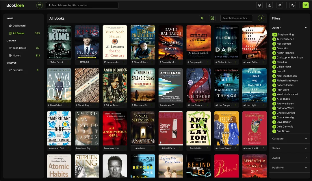 Tự xây dựng "Netflix sách" của riêng bạn với Booklore và Docker - vnROM